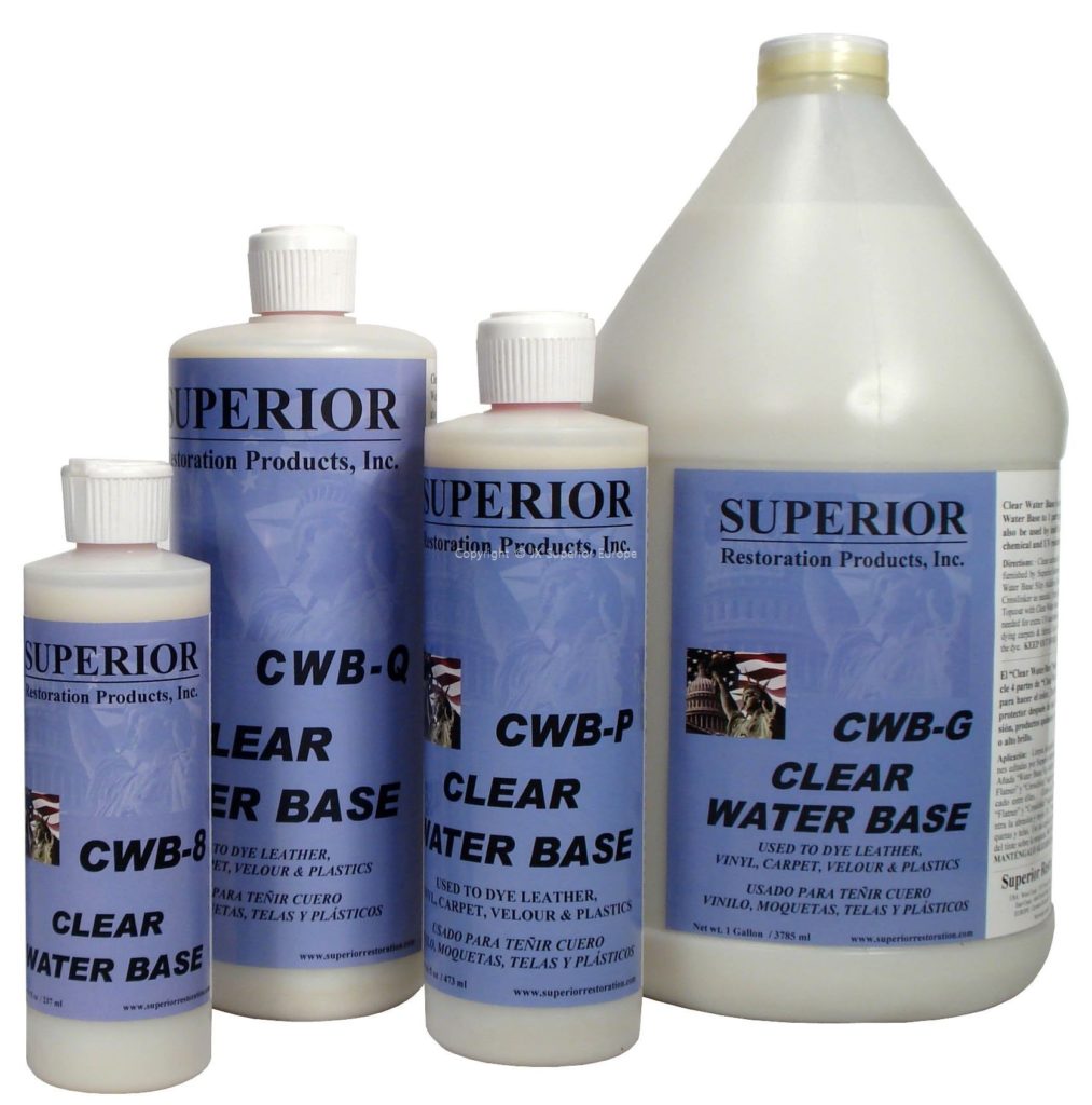 8 oz Clear Water Base - CWB-8 - Superior Restoration