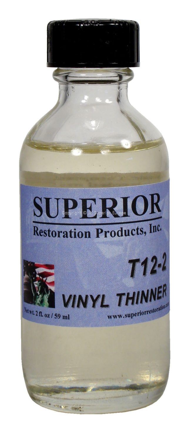 2 oz Thinner for Vinyl Repair Compound - T12-2 - Superior Restoration