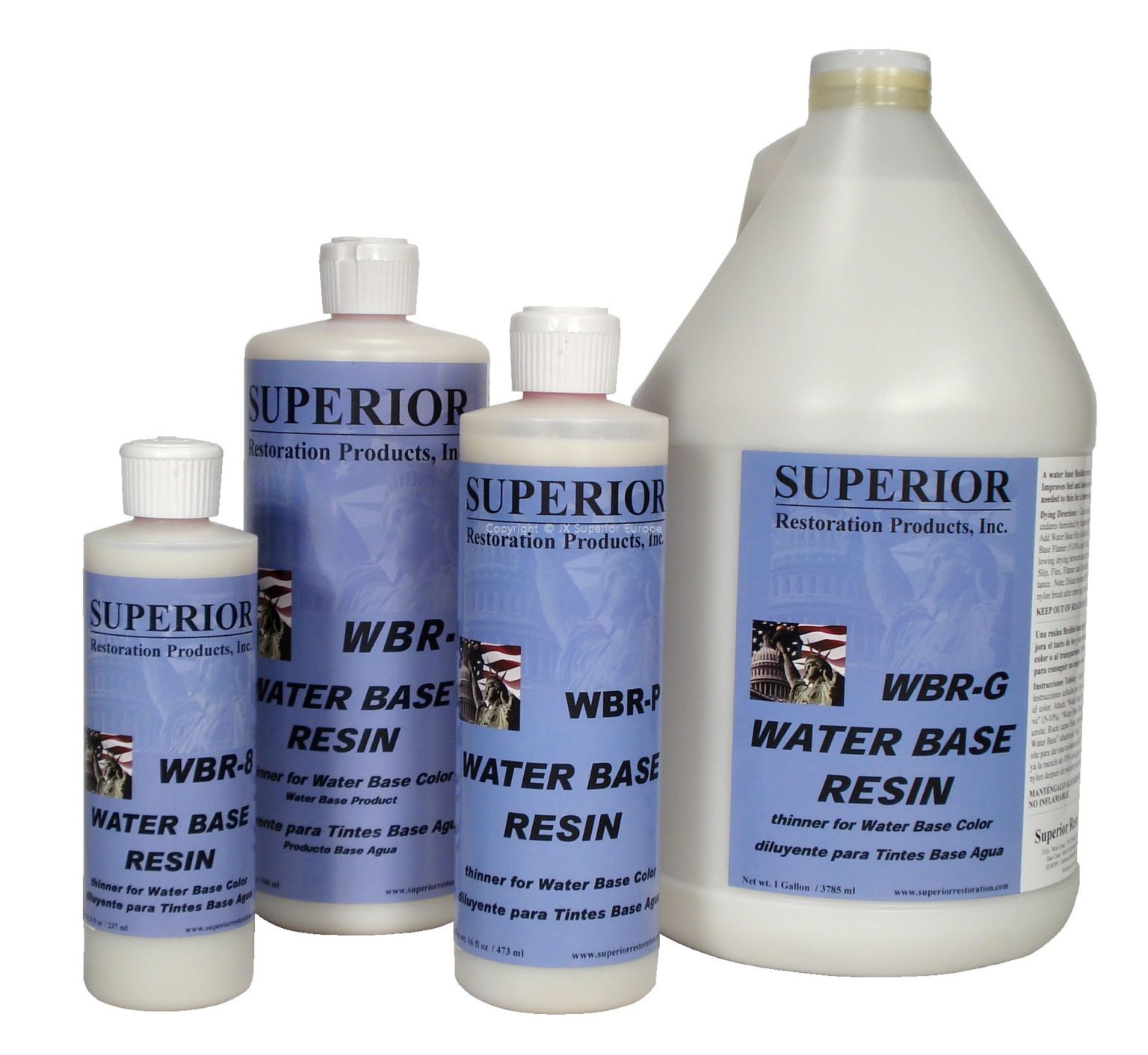 8 oz Water Base Resin - WBR-8 - Superior Restoration