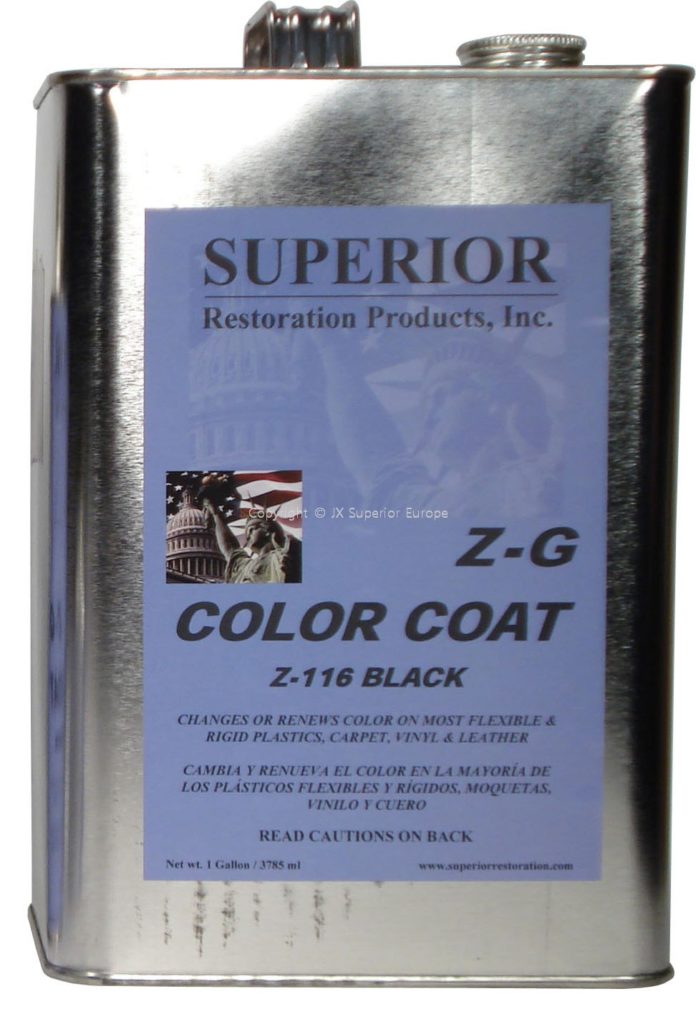 Gal Solvent Color Coat Standard Colors - Z-G - Superior Restoration