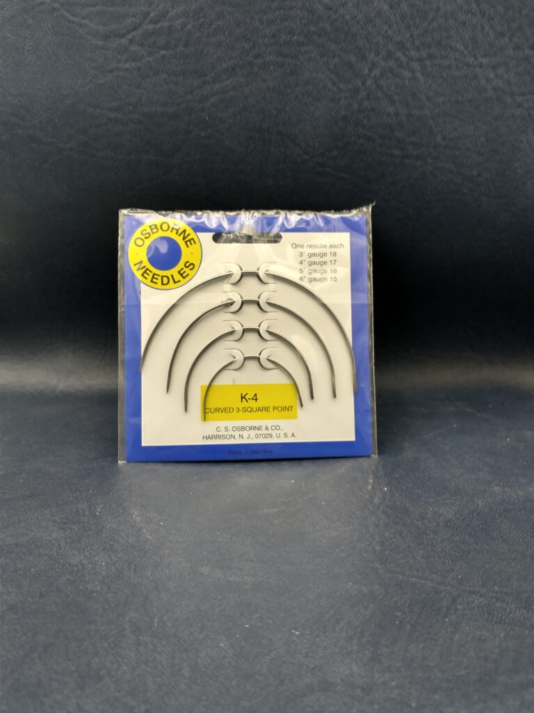 K-4 - Set of 4 Curved Diamond Point Sewing Needles - K-4 - Superior ...