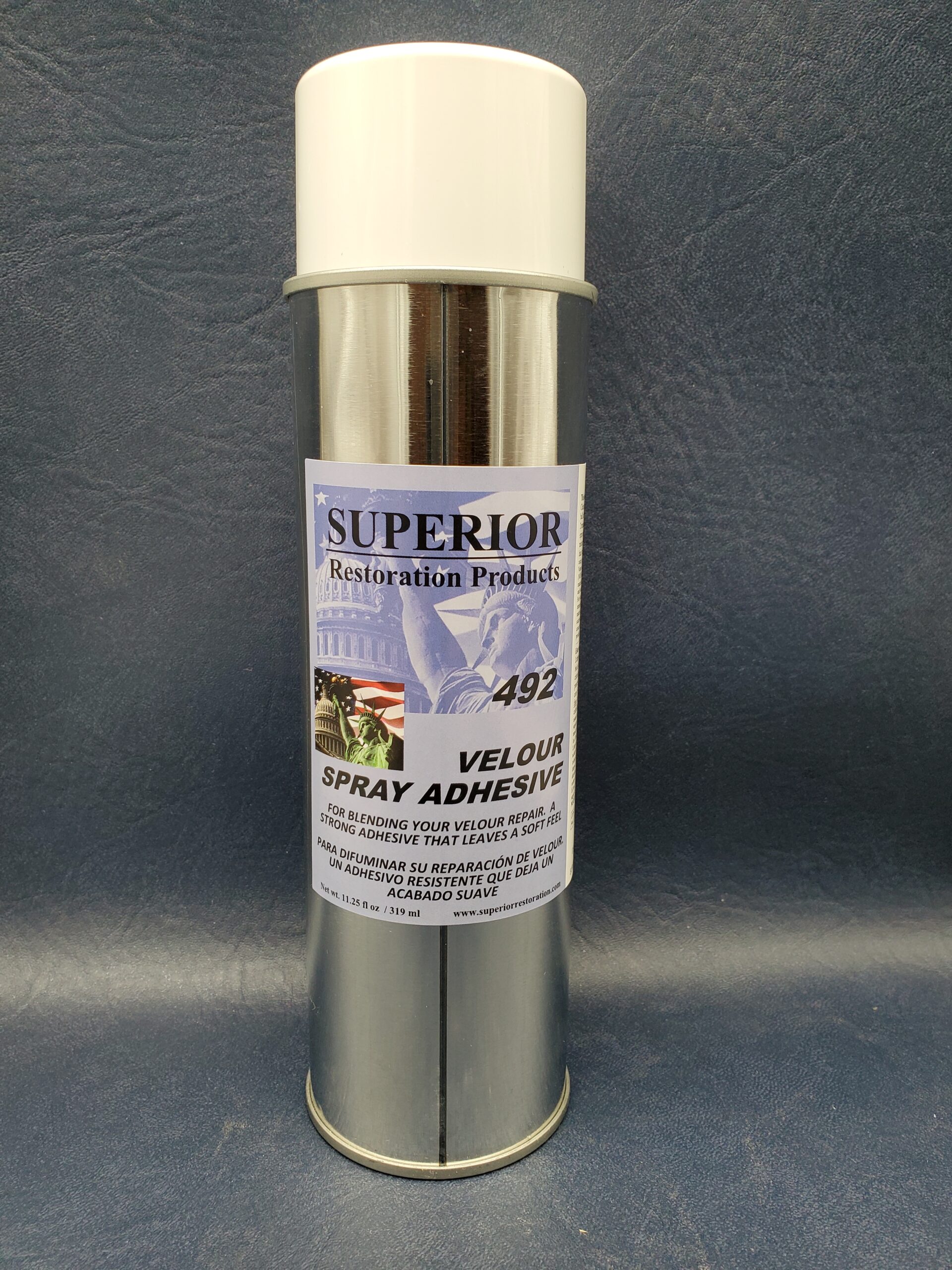 Aerosol Solvent Base Velour Adhesive - 492 - Superior Restoration