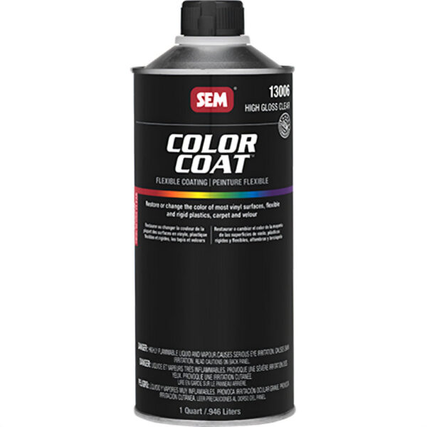 SEM 13006 - High Gloss Clear Color Coat Mixing System - Quart (32 oz ...