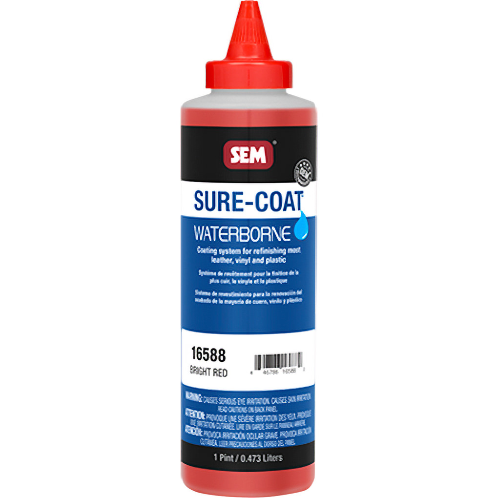 SEM 16588 - Bright Red Sure-Coat Mixing System - Pint (16 oz) - 16588 ...
